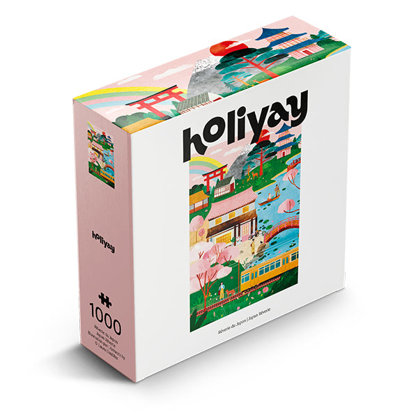 Japanese Daydream 1000 Piece Jigsaw Puzzle by Holiyay