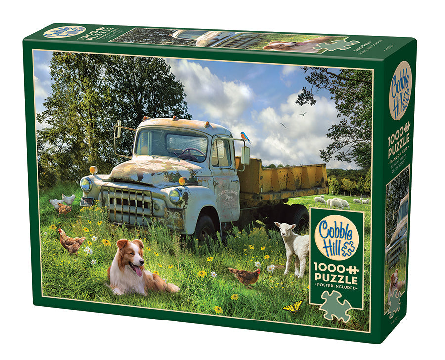 Sheep Field 1000 Piece Jigsaw Puzzle by Cobble Hill