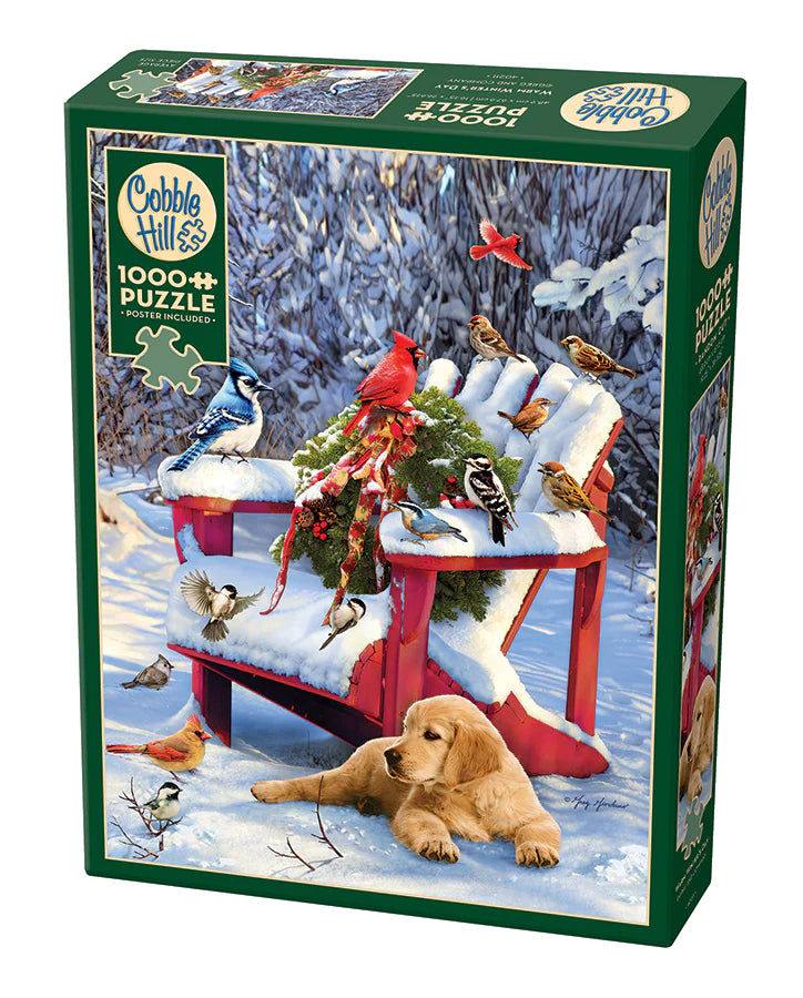Warm Winter's Day 1000 Piece Jigsaw Puzzle by Cobble Hill