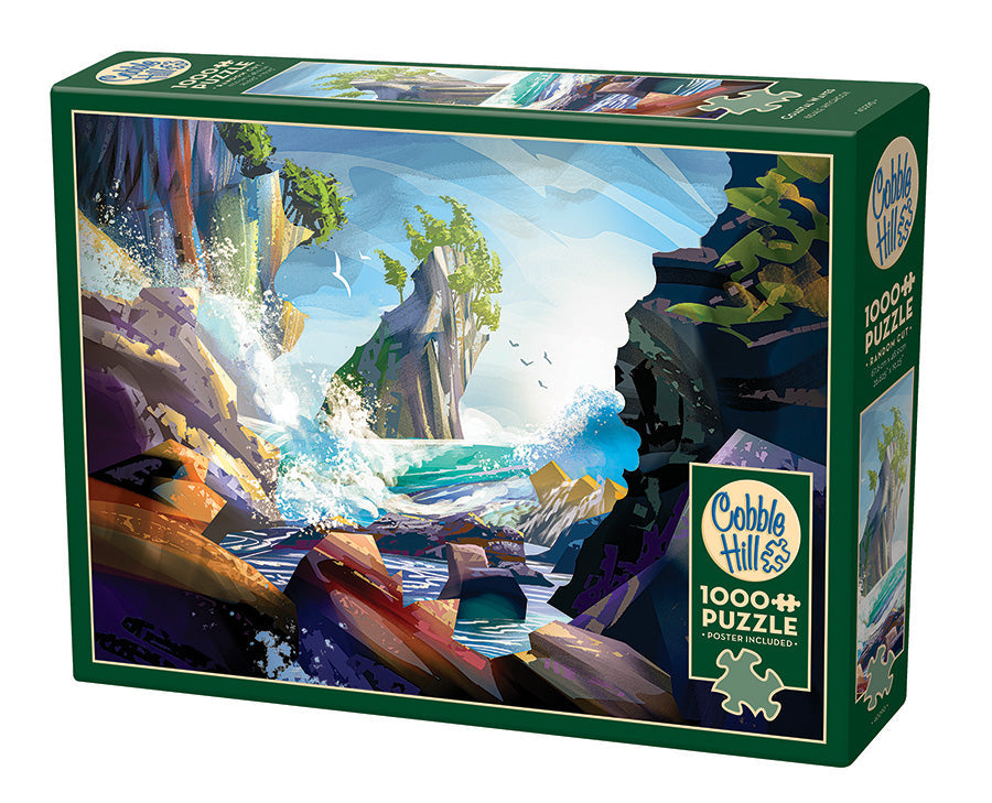 Coastal Waves 1000 Piece Jigsaw Puzzle by Cobble Hill