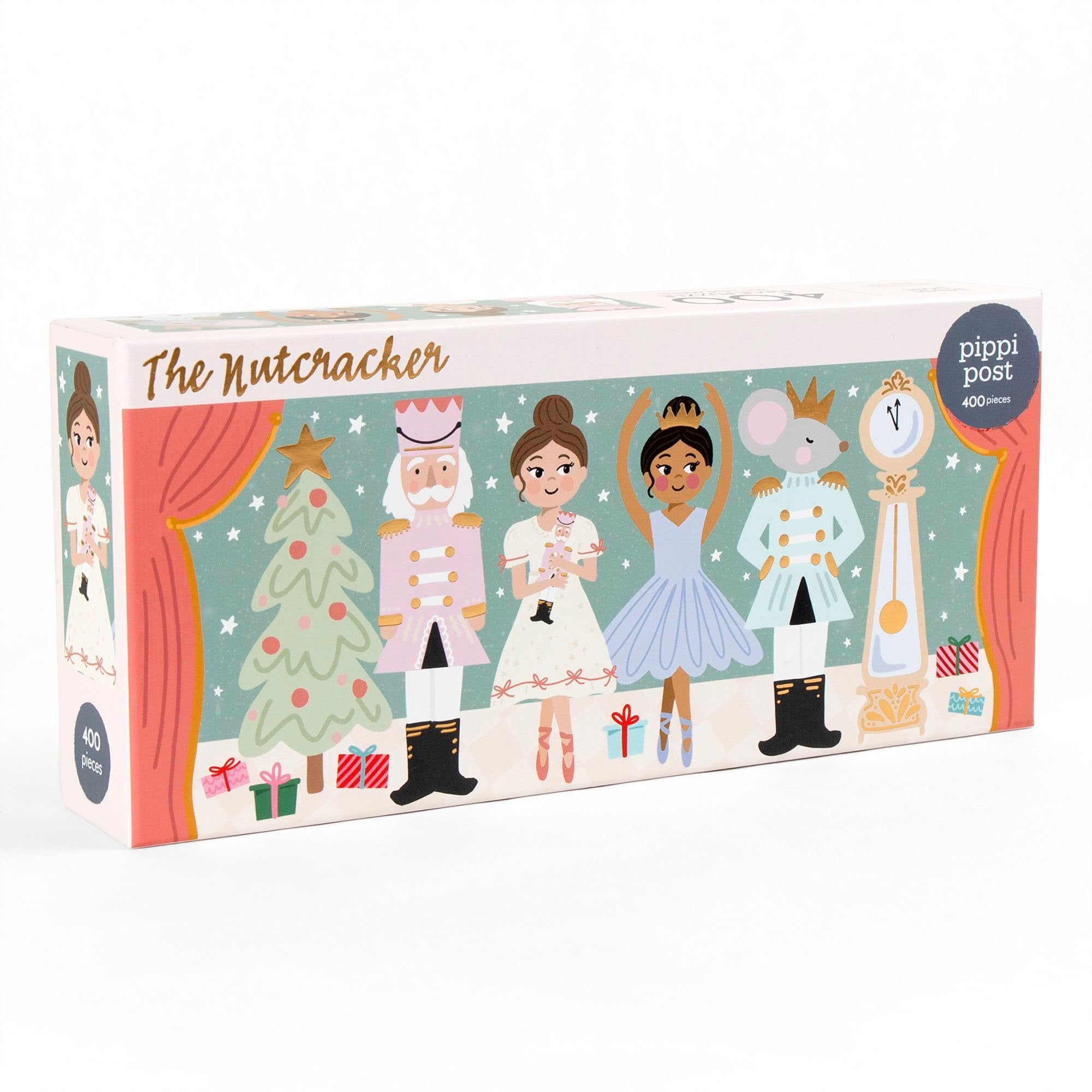 The Nutcracker - 400 Piece Panoramic Jigsaw Puzzle by Pippi Post