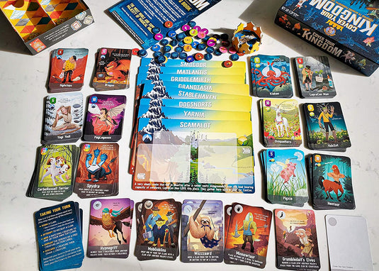 Cover Your Kingdom Board Game