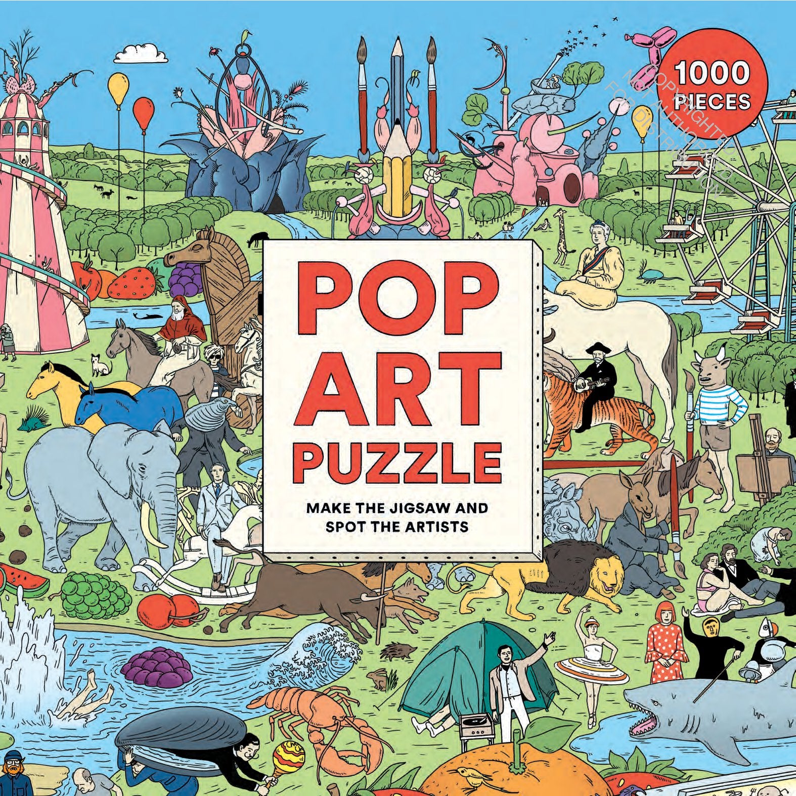 Pop Art Puzzle 1000 Piece Jigsaw Puzzle