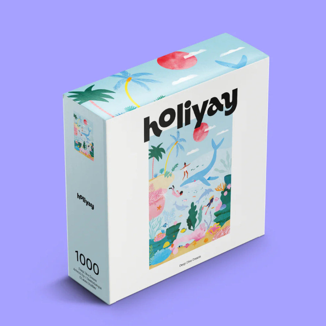 Laura Lhuilier, Water Ballet 1000 Piece Jigsaw Puzzle by Holiyay