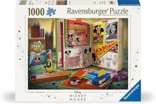 Mickey's Coll. Edition (1960s) 1000 Piece Jigsaw Puzzle by Ravensburge