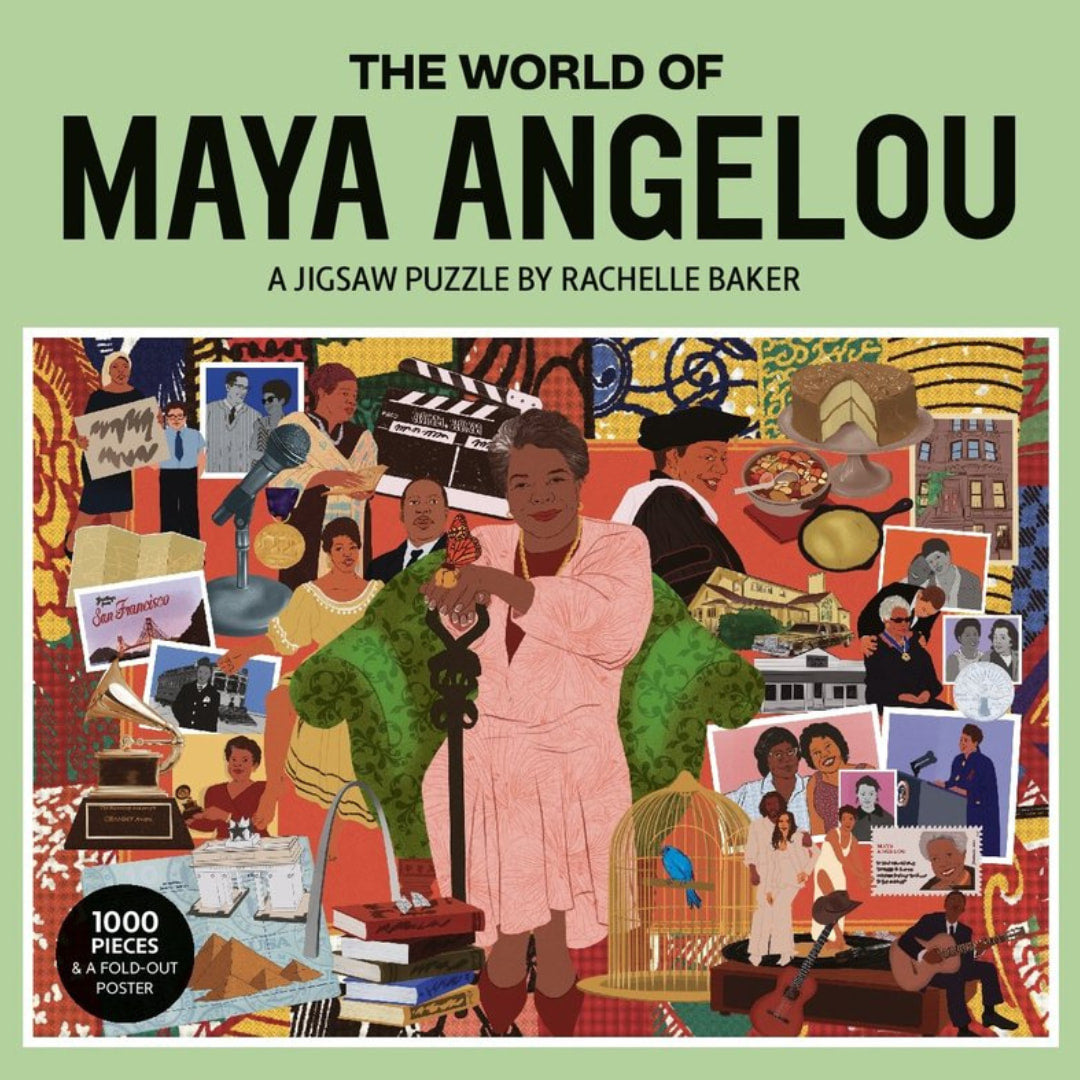 The World of Maya Angelou 1000 Piece Puzzle by Laurence King