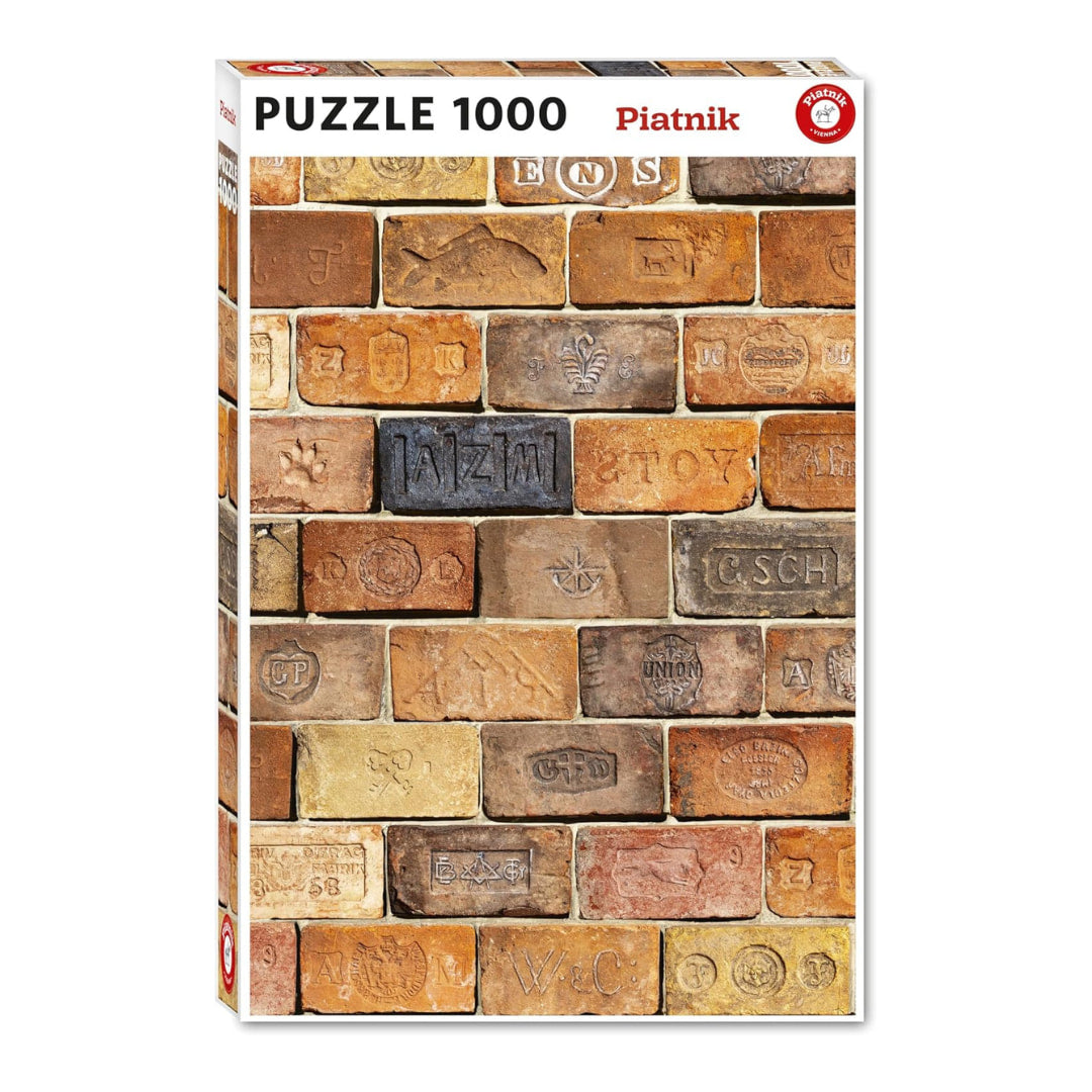 Bricks 1000 Piece Jigsaw Puzzle by Piatnik